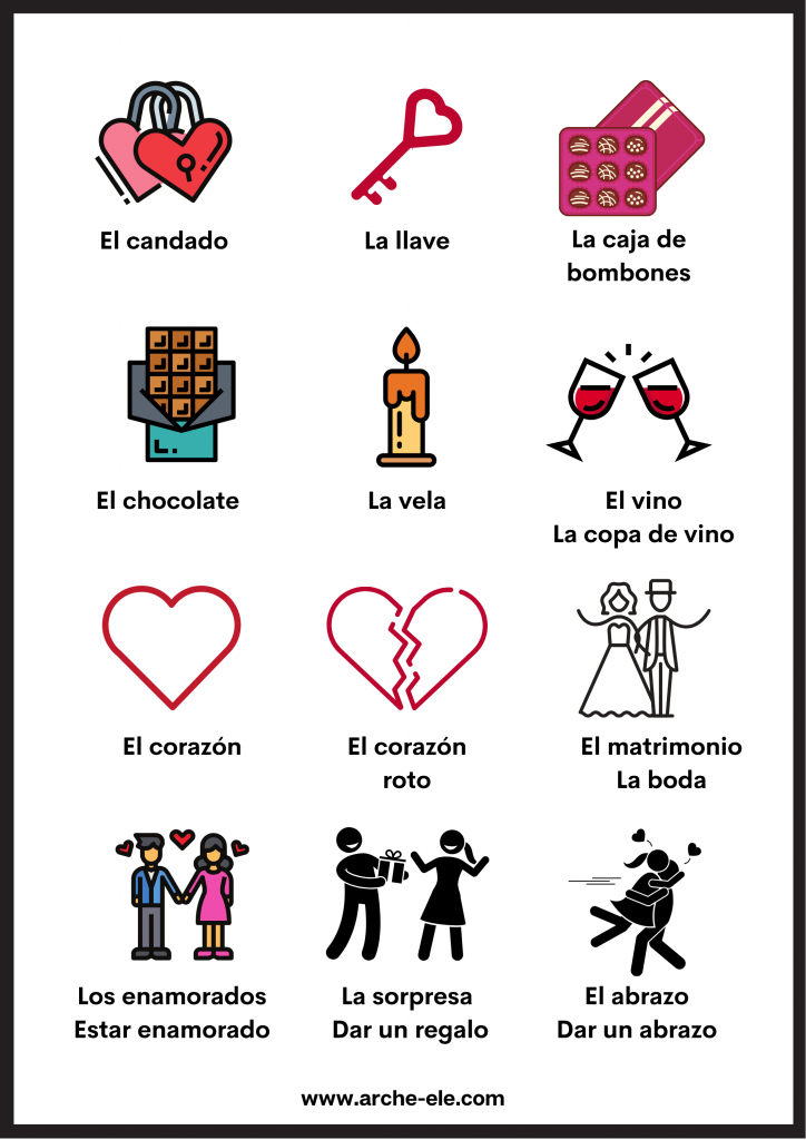 SAN VALENTÍN | El Día De Los Enamorados | ELE | Arche-ELE