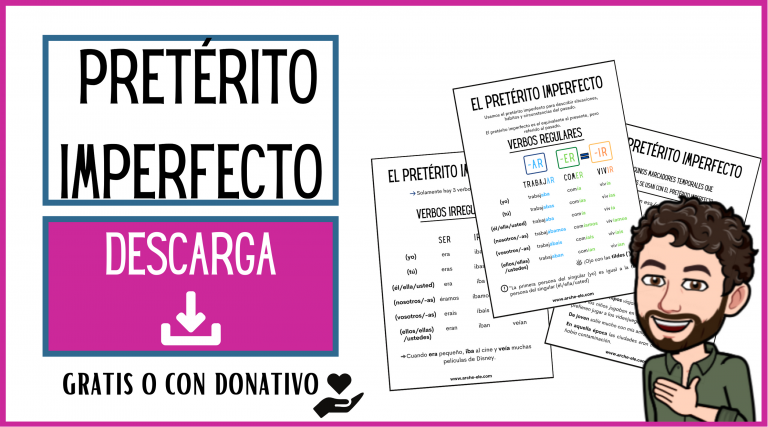 IMPERFECTO | PRETÉRITO IMPERFECTO | ELE | Arche-ELE