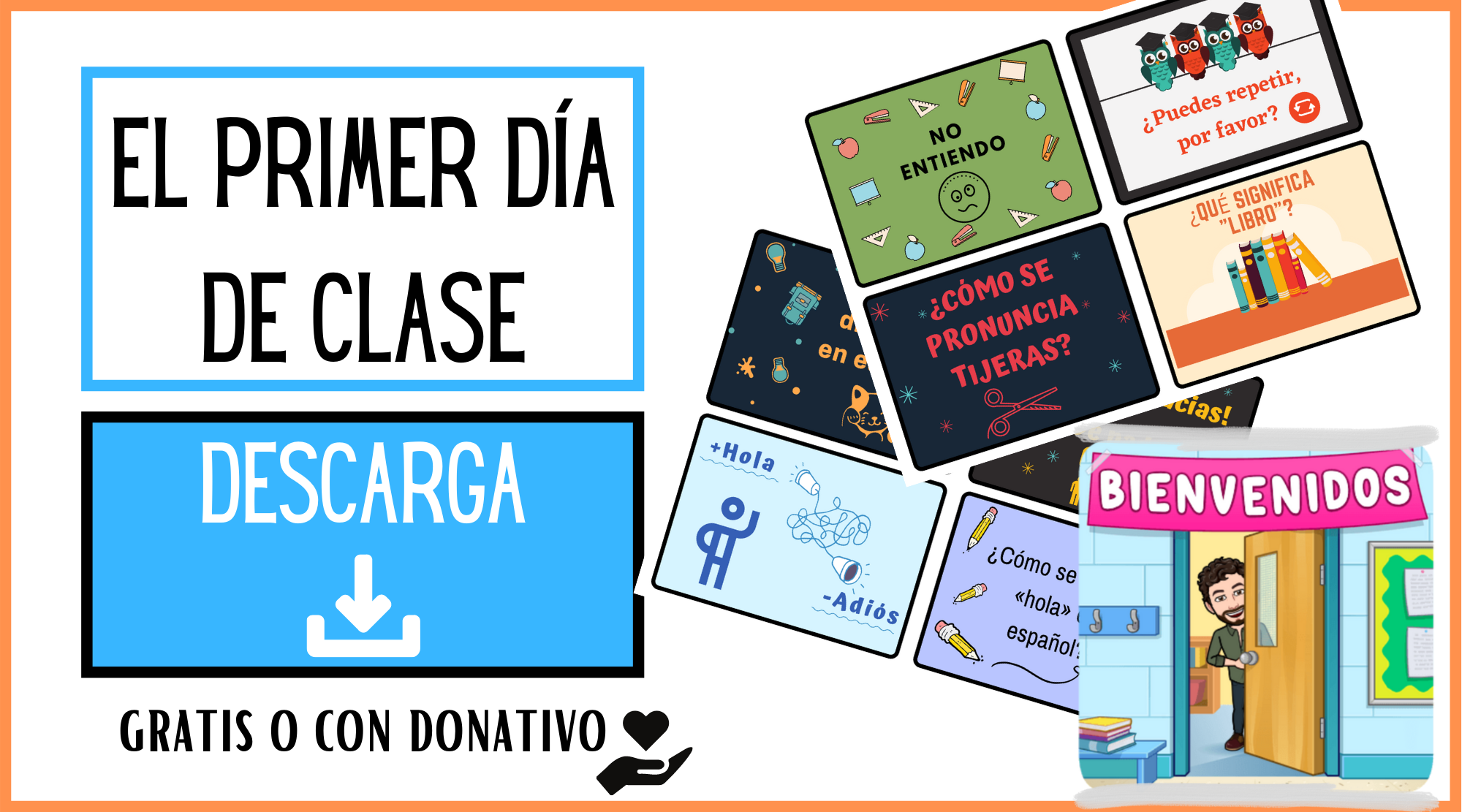 EL PRIMER DÍA EN LA CLASE DE ESPAÑOL | First Day Of The Spanish Class ...