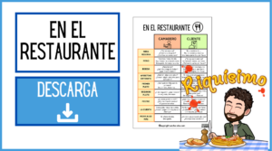 EN EL RESTAURANTE | NIVEL A1 | Arche-ELE