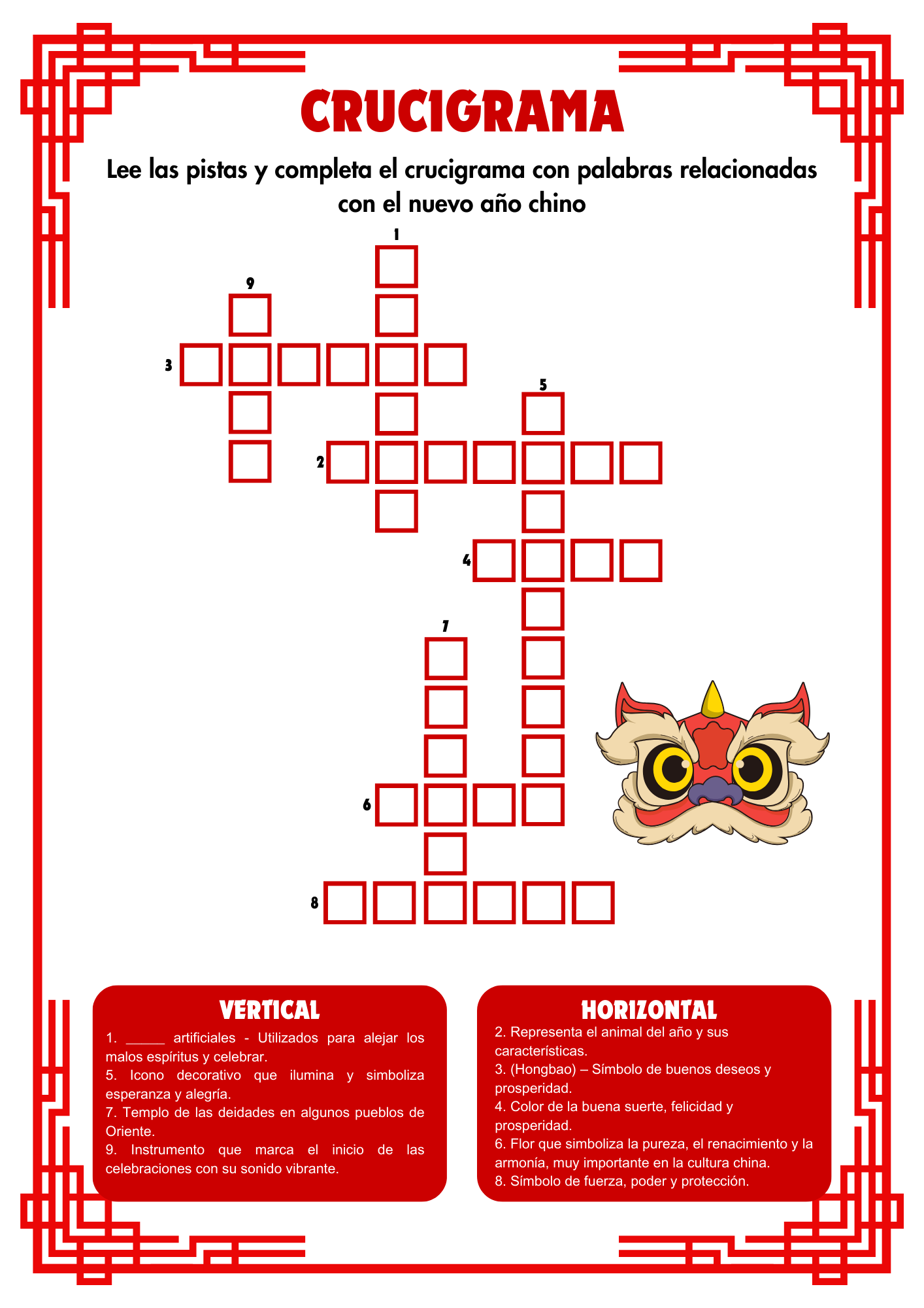 EL AÑO NUEVO CHINO | Arche-ELE